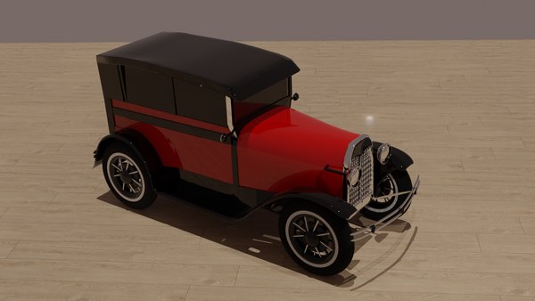 Model A ford car 3D model - TurboSquid 2030421