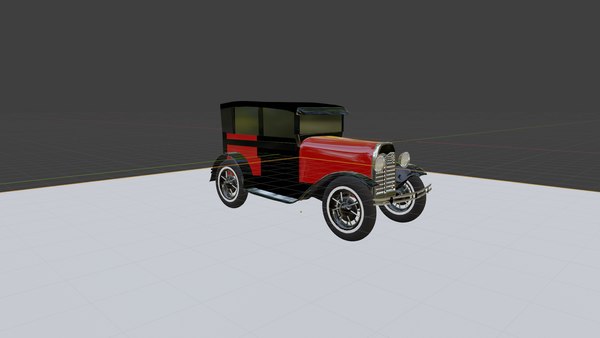 Model A ford car 3D model - TurboSquid 2030421