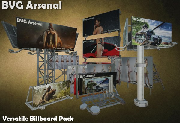 3D Hoarding Models | TurboSquid