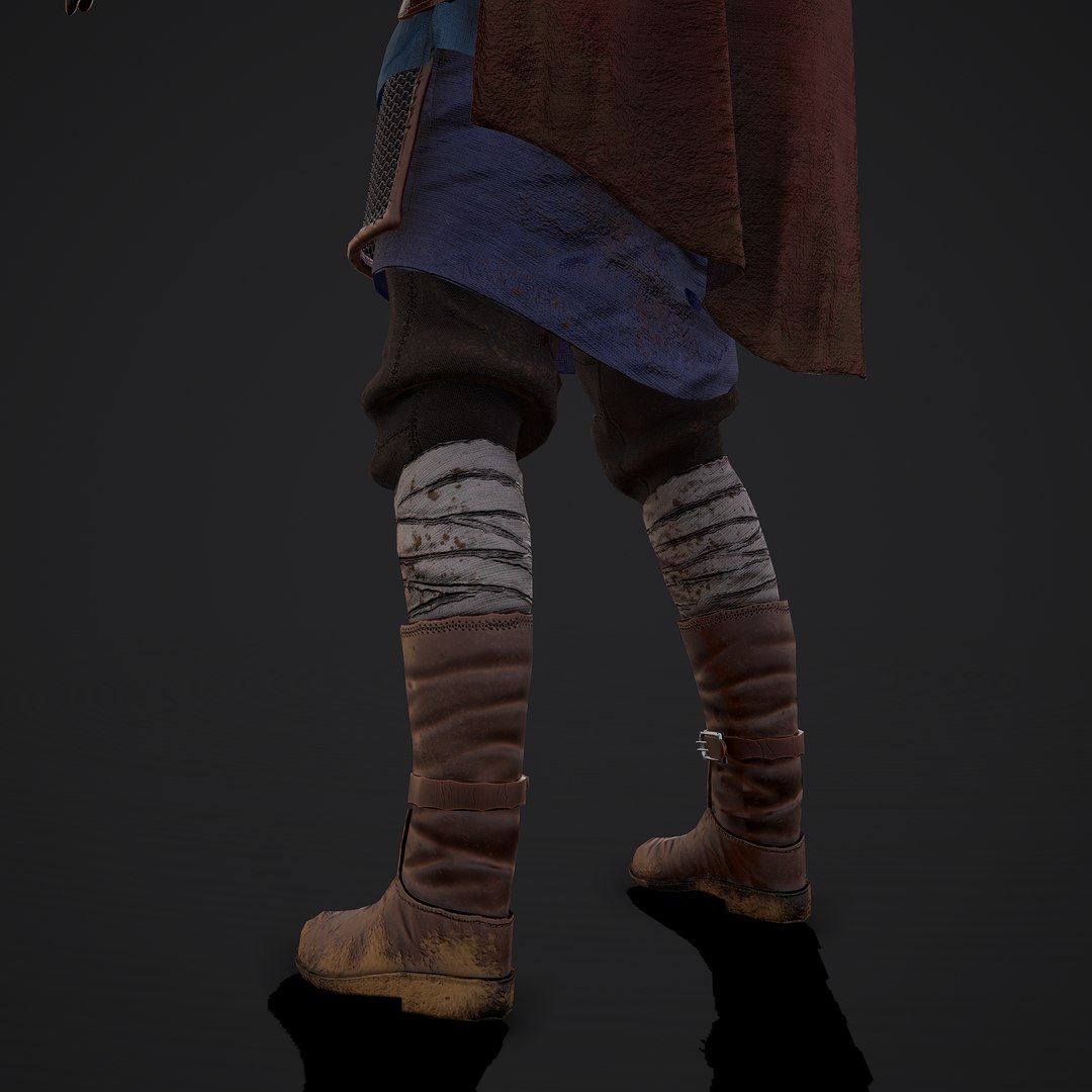 3D medieval guard clothing - TurboSquid 1623172