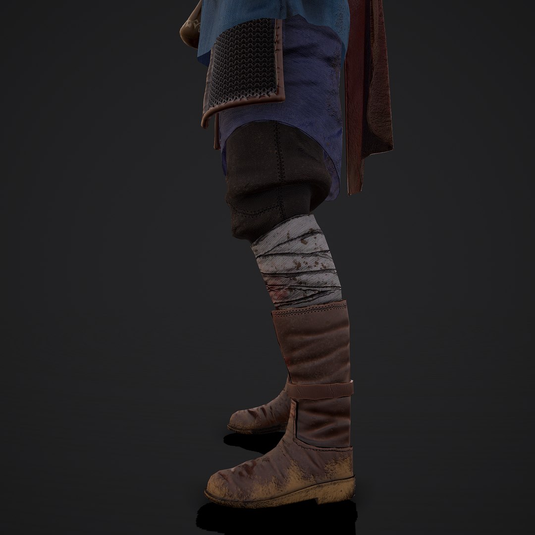 3D medieval guard clothing - TurboSquid 1623172