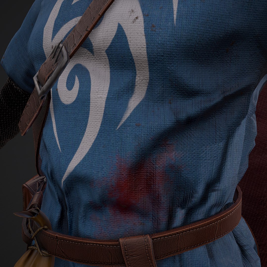 3D medieval guard clothing - TurboSquid 1623172