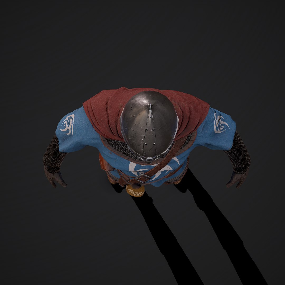 3D medieval guard clothing - TurboSquid 1623172