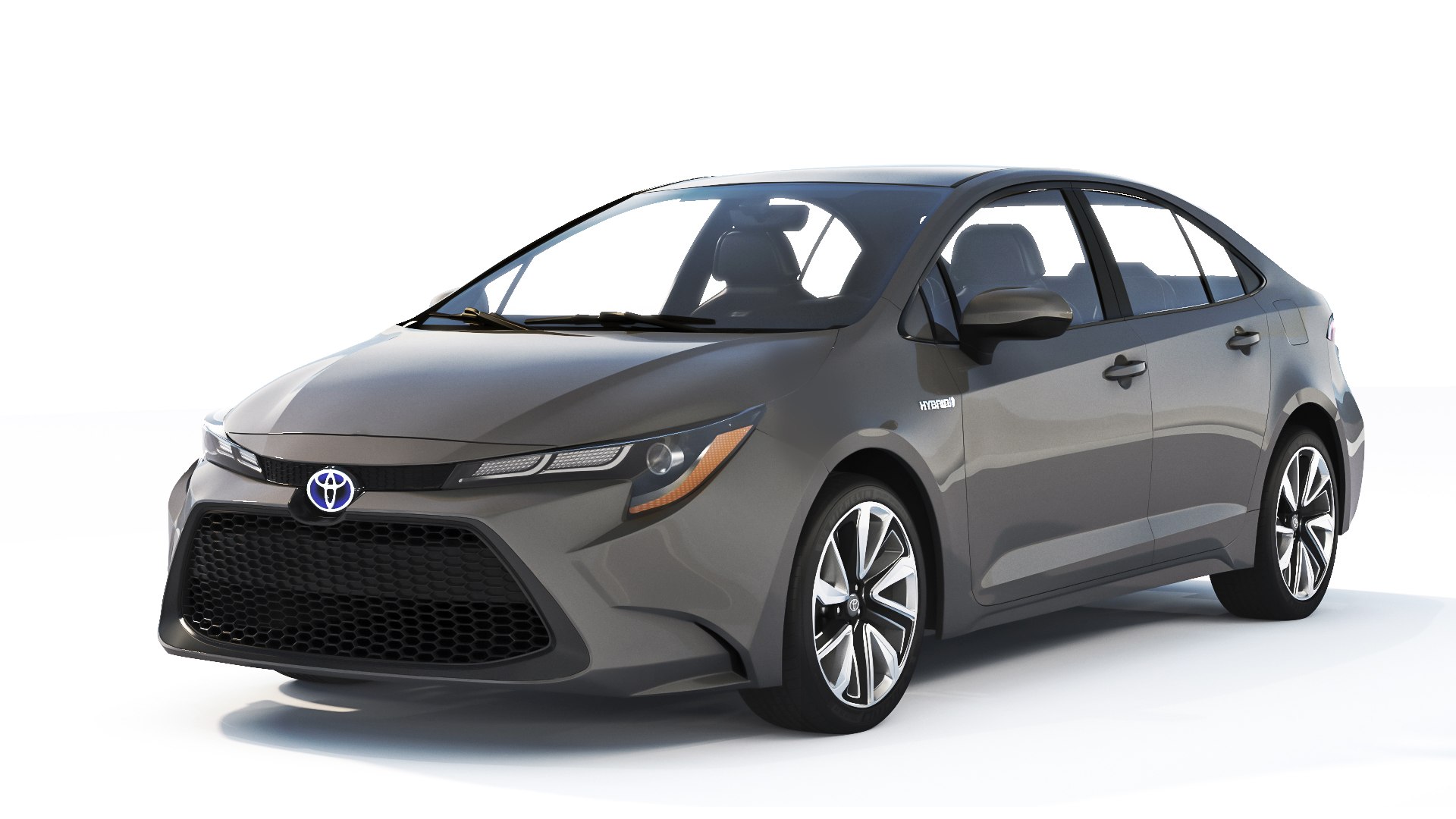 3D Toyota Corolla Hybrid 2020 model - TurboSquid 2027648