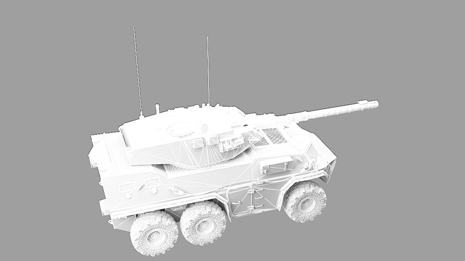 Vickers Medium Mk II Armored Patrol Vehicle 3D Model - TurboSquid 2342534