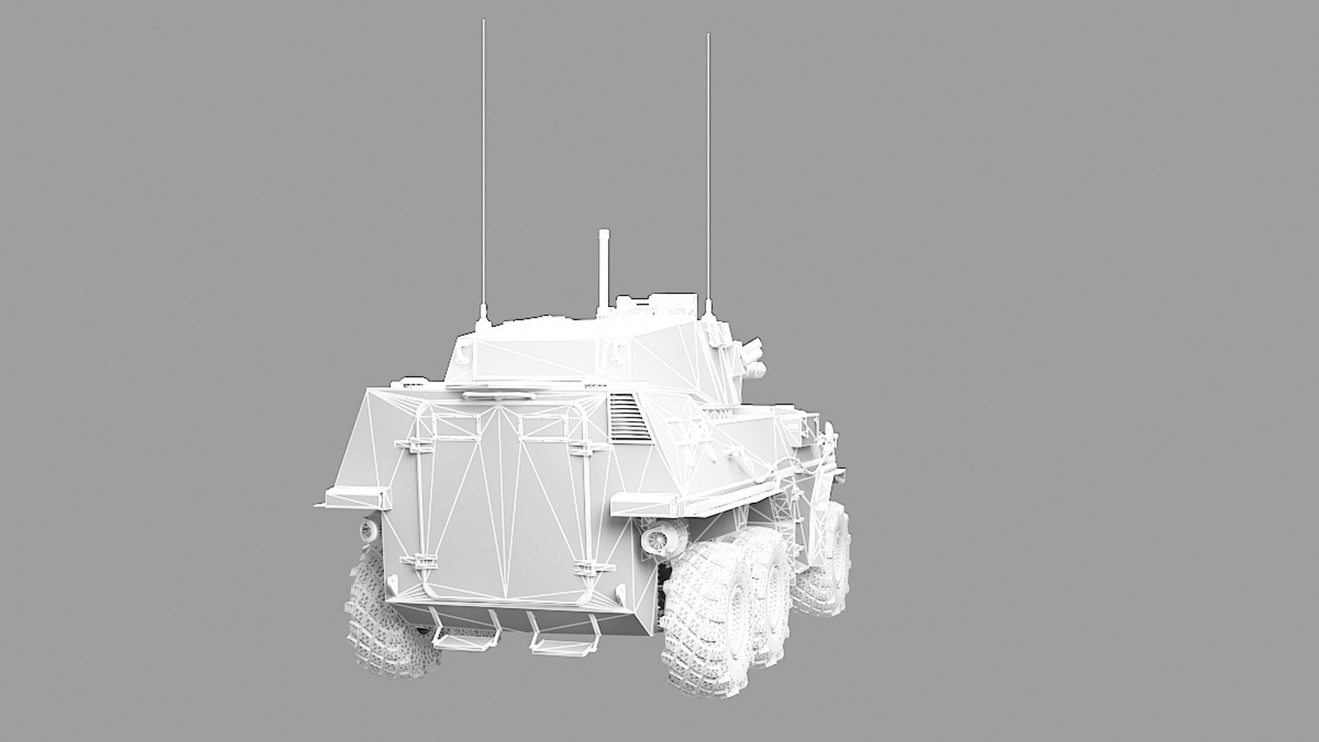 Vickers Medium Mk II Armored Patrol Vehicle 3D Model - TurboSquid 2342534