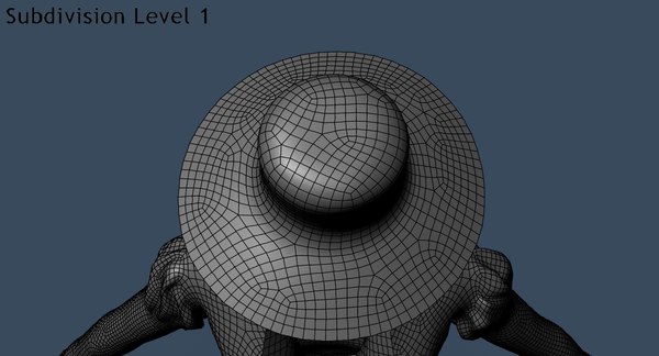 3d model of hat
