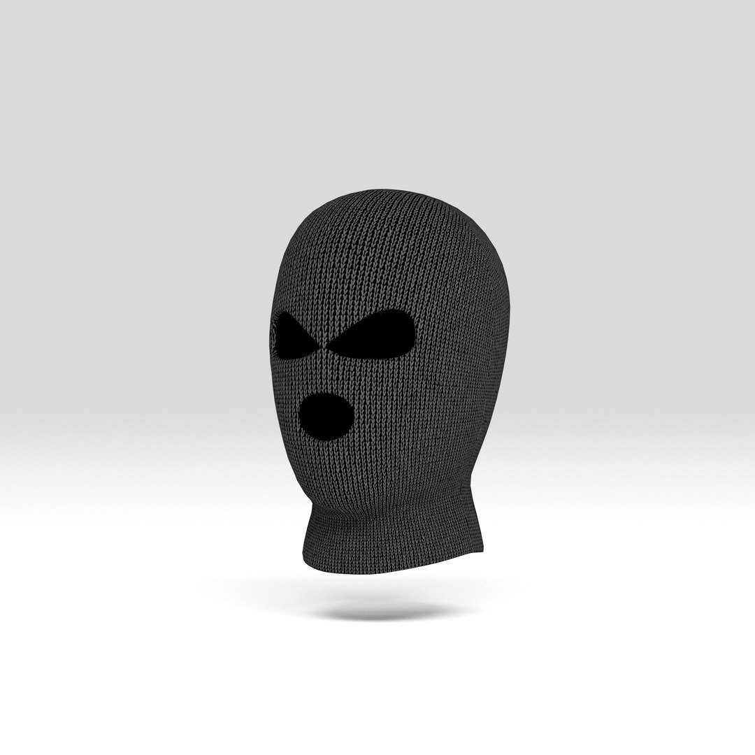 Balaclava Mask 3D Model - TurboSquid 1873192