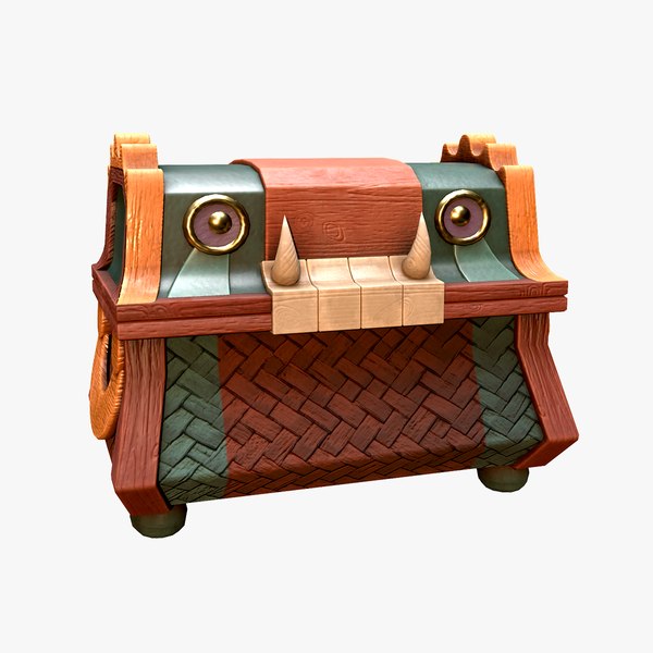 3D Jungle Treasure Chest - TurboSquid 2024421