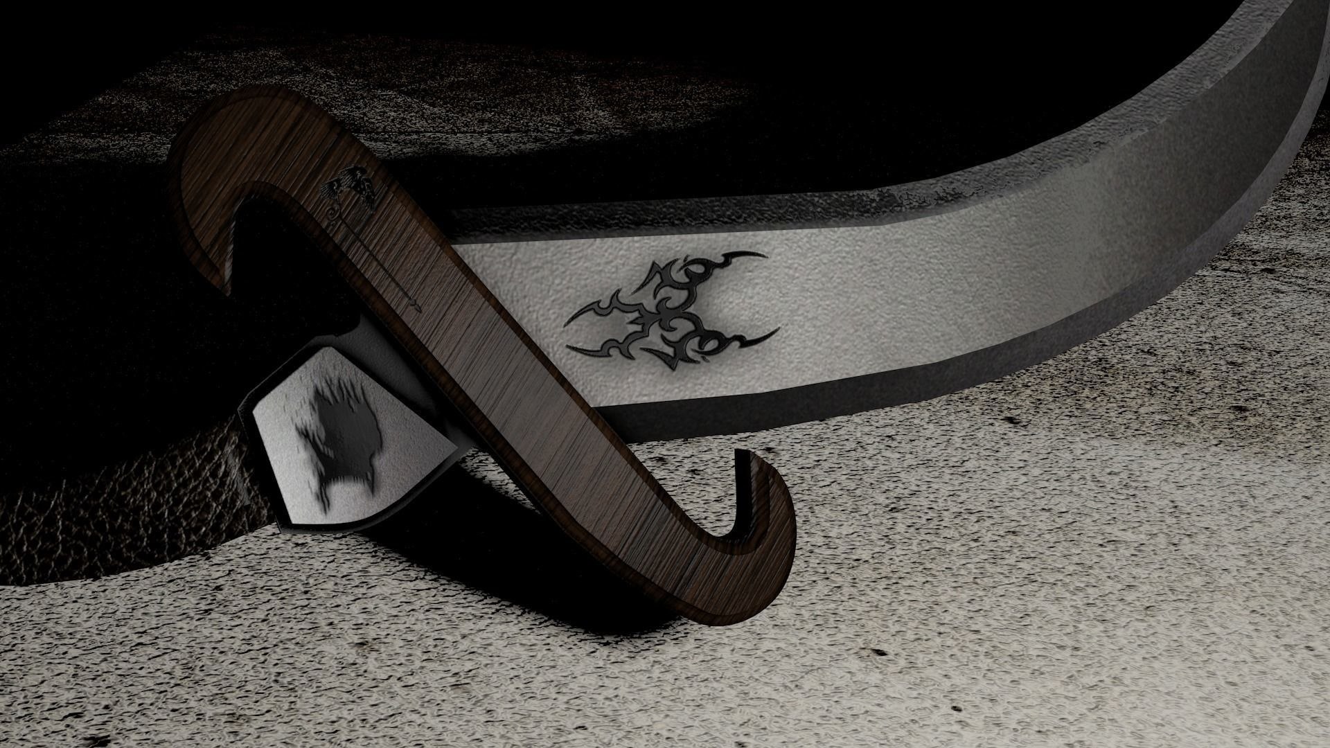 3D Raven Dagger - TurboSquid 1174326