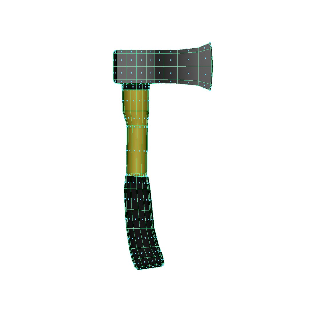 3d model axe