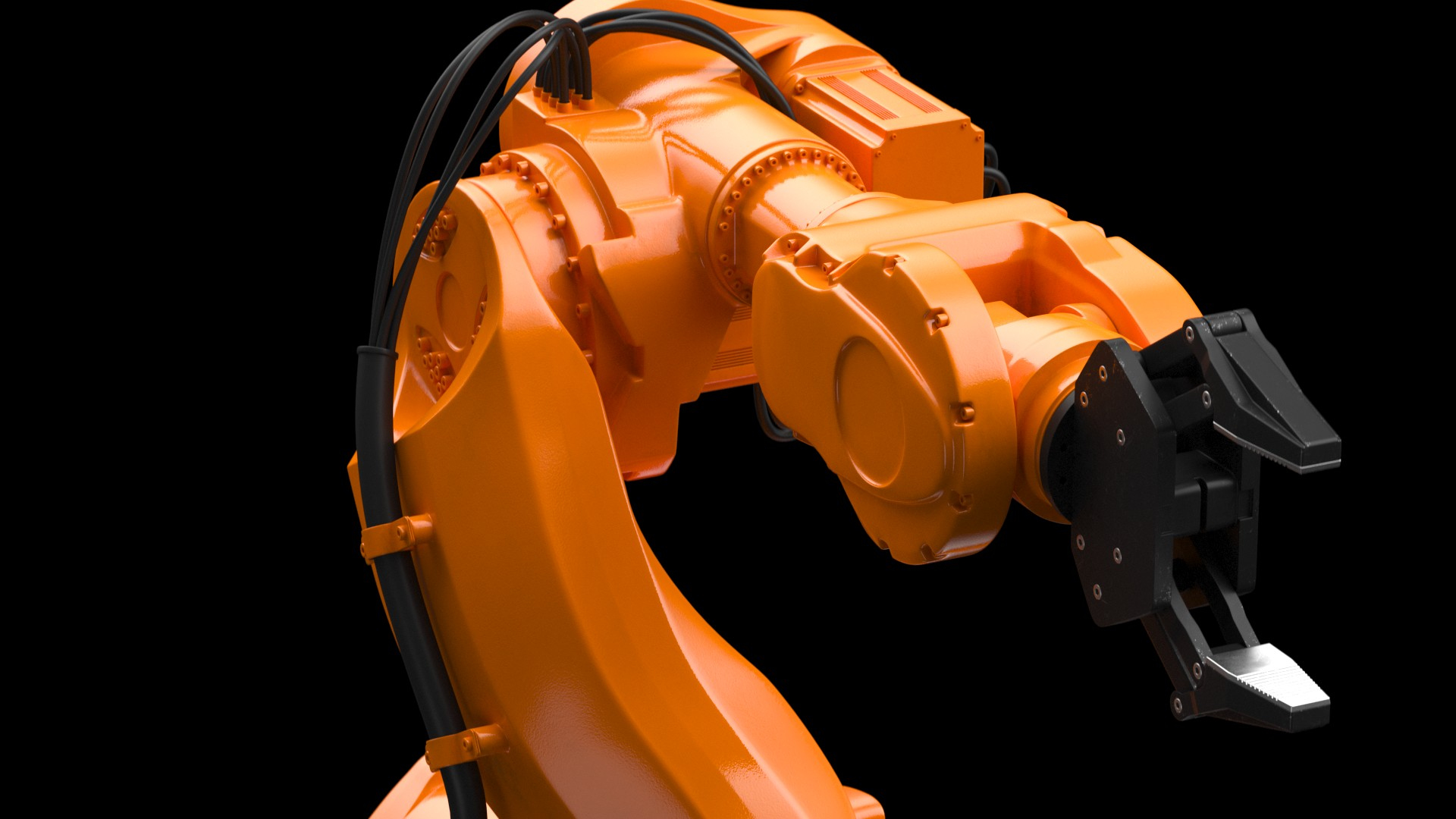 Abb Irb 7600 Industrial Robot 3d Model