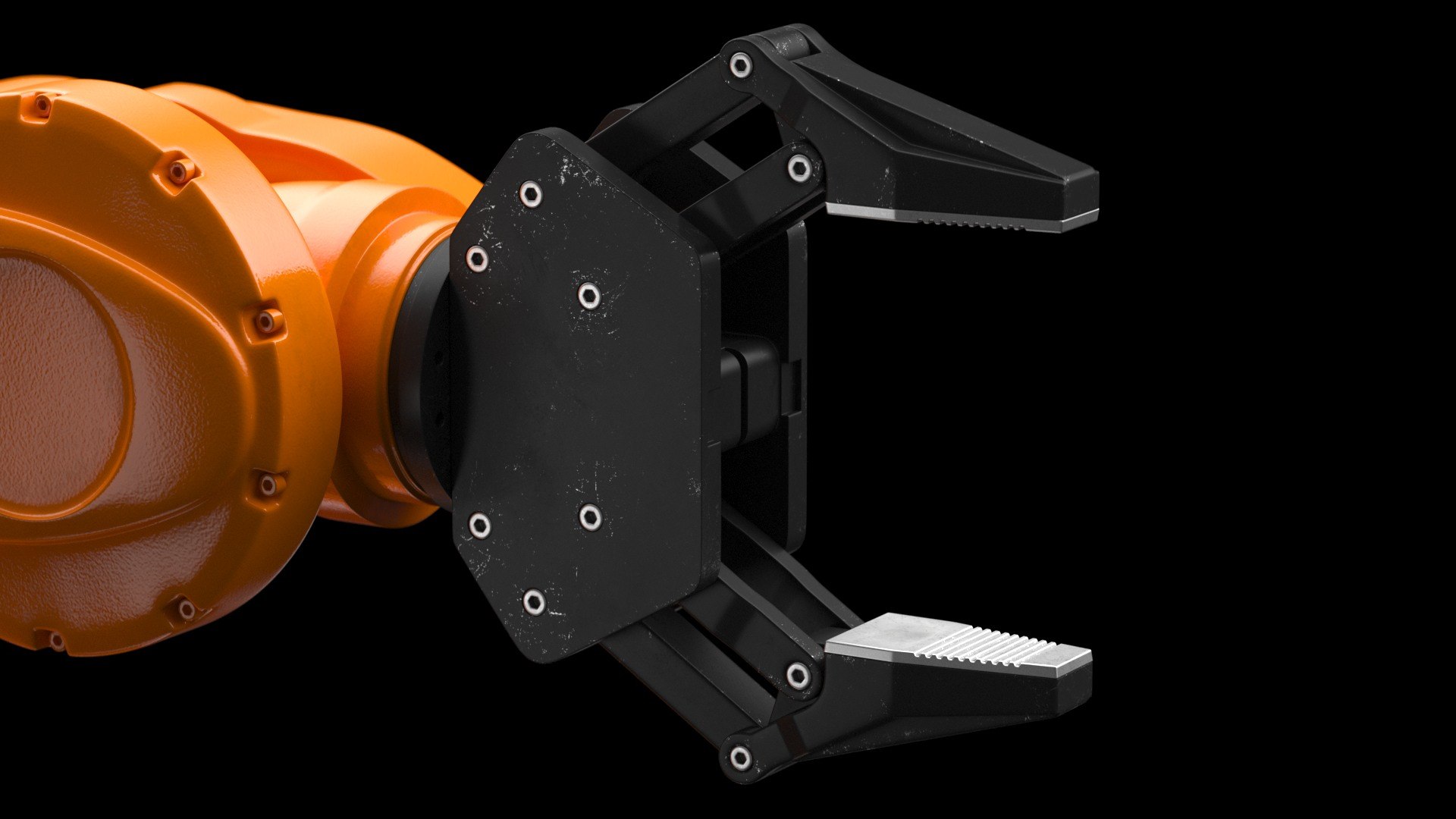 Abb Irb 7600 Industrial Robot 3d Model