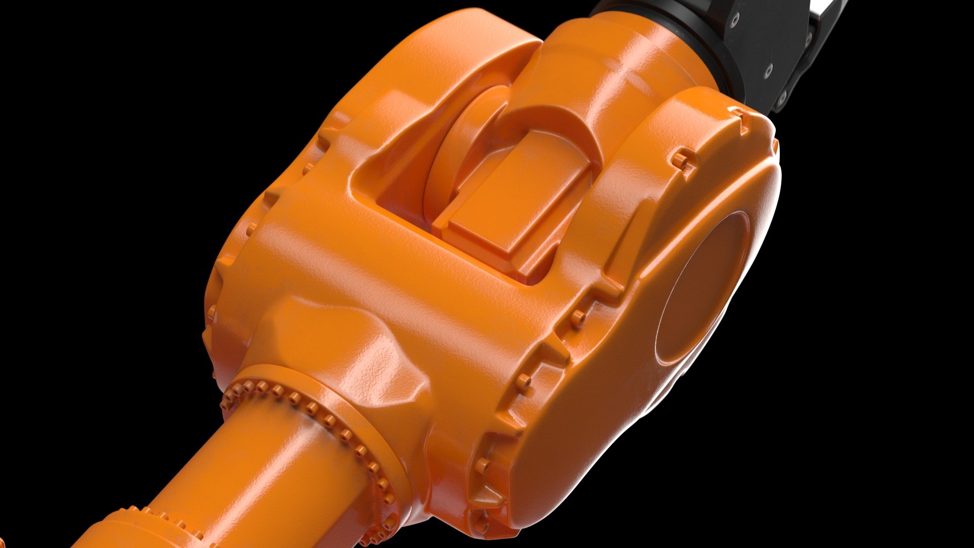 Abb Irb 7600 Industrial Robot 3d Model