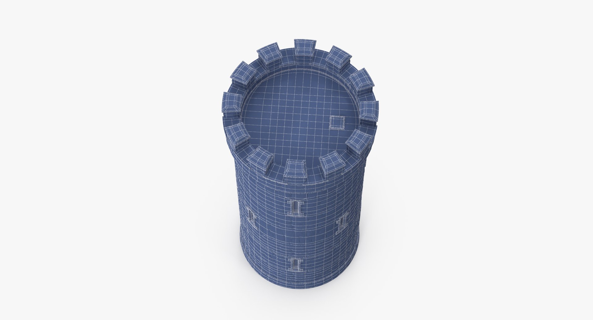 3d model turret