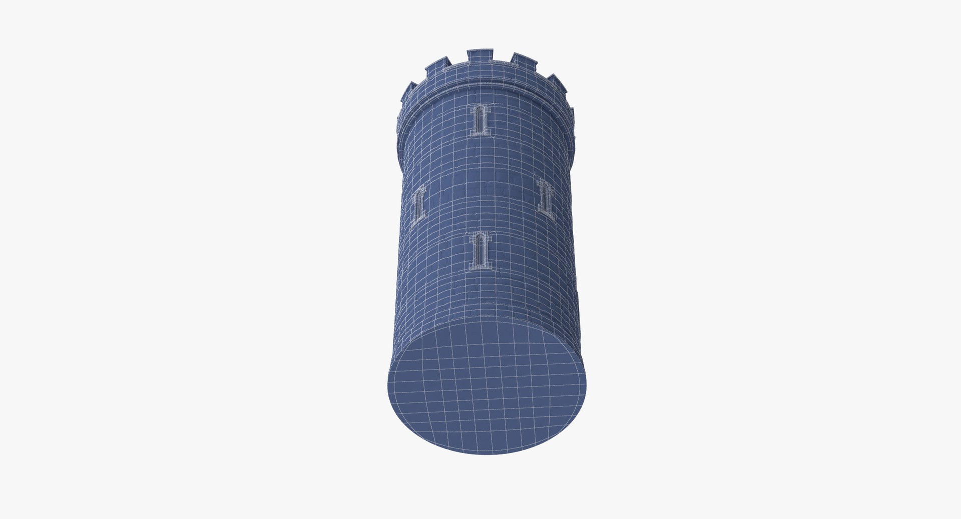 3d model turret