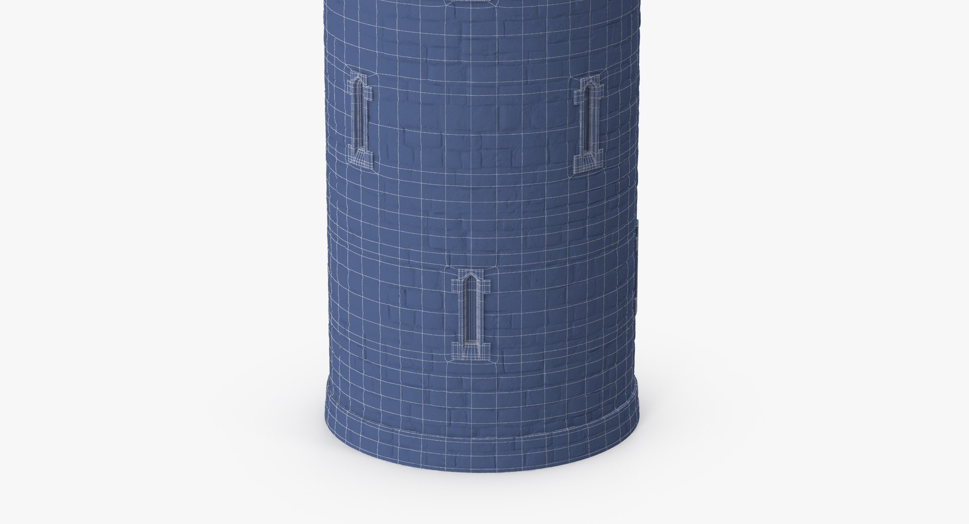 3d model turret