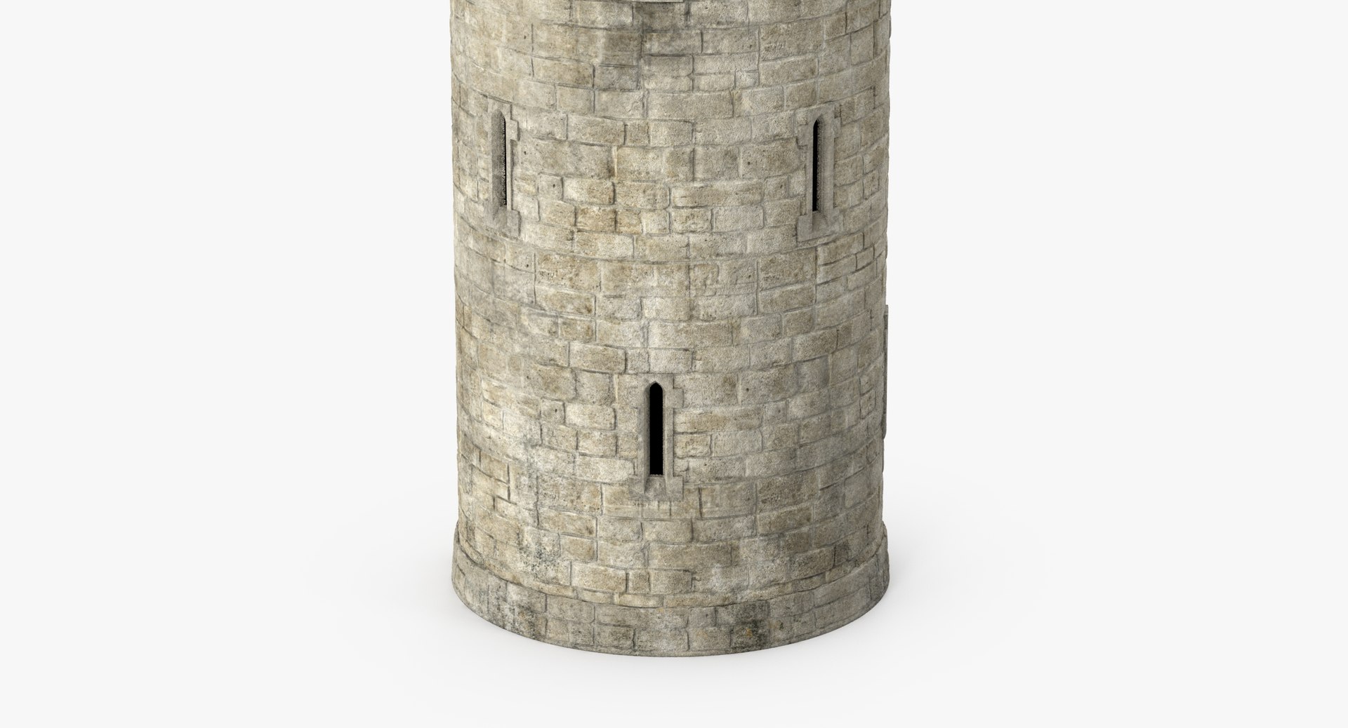 3d model turret