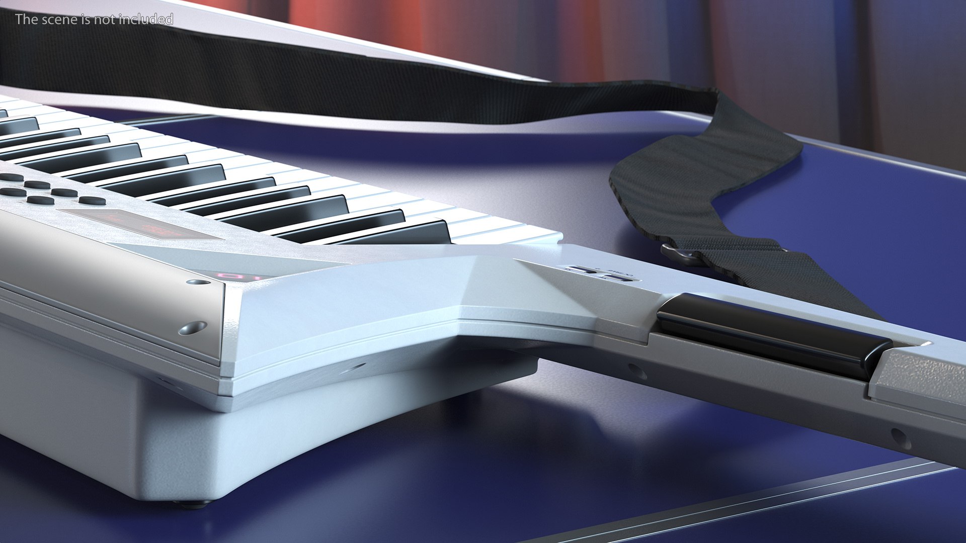 3D Roland AX Edge Keytar White Model - TurboSquid 1783918
