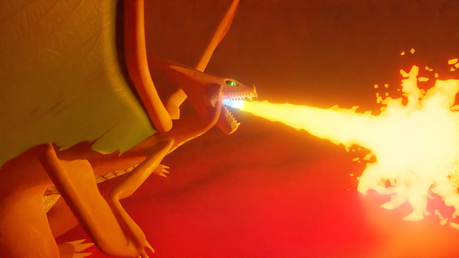 3D Charizard Mega Y Model - TurboSquid 1898024
