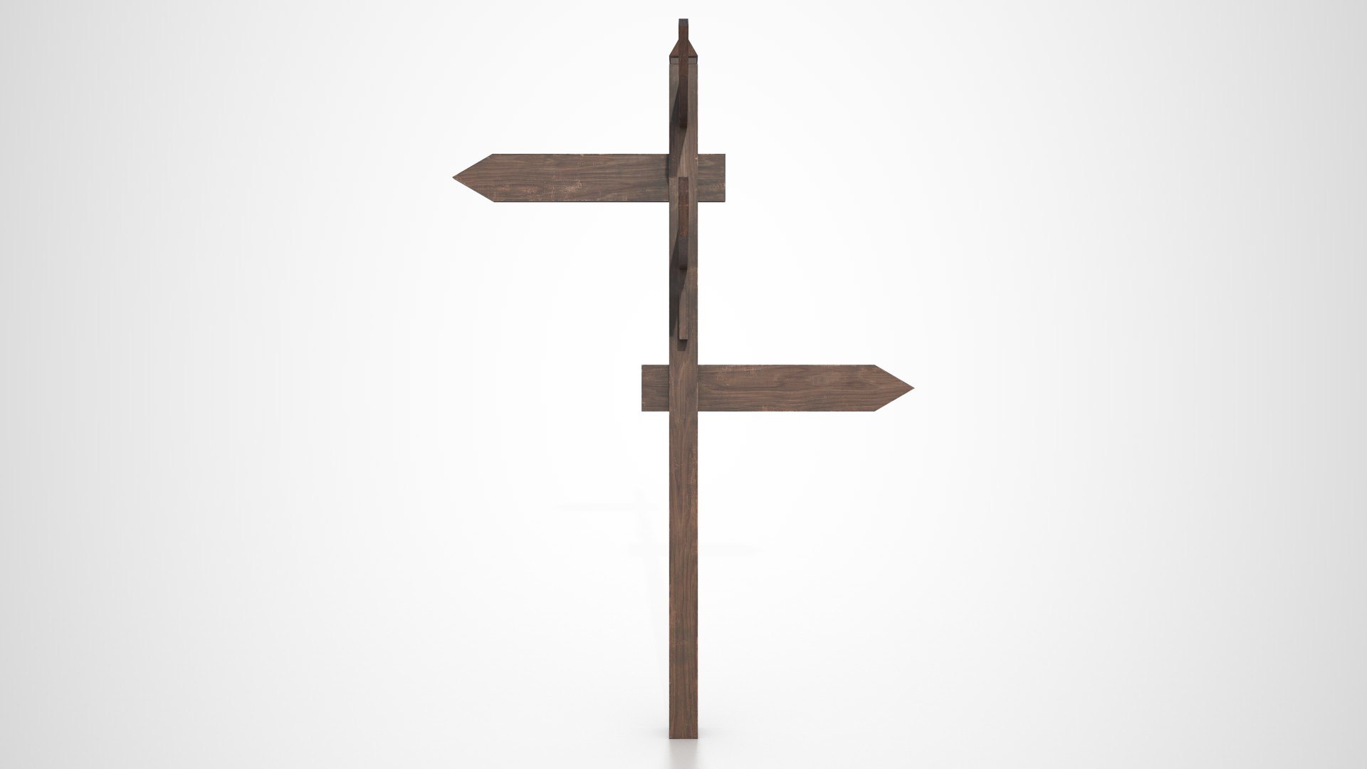 3D Medieval Signpost Model - TurboSquid 1777567