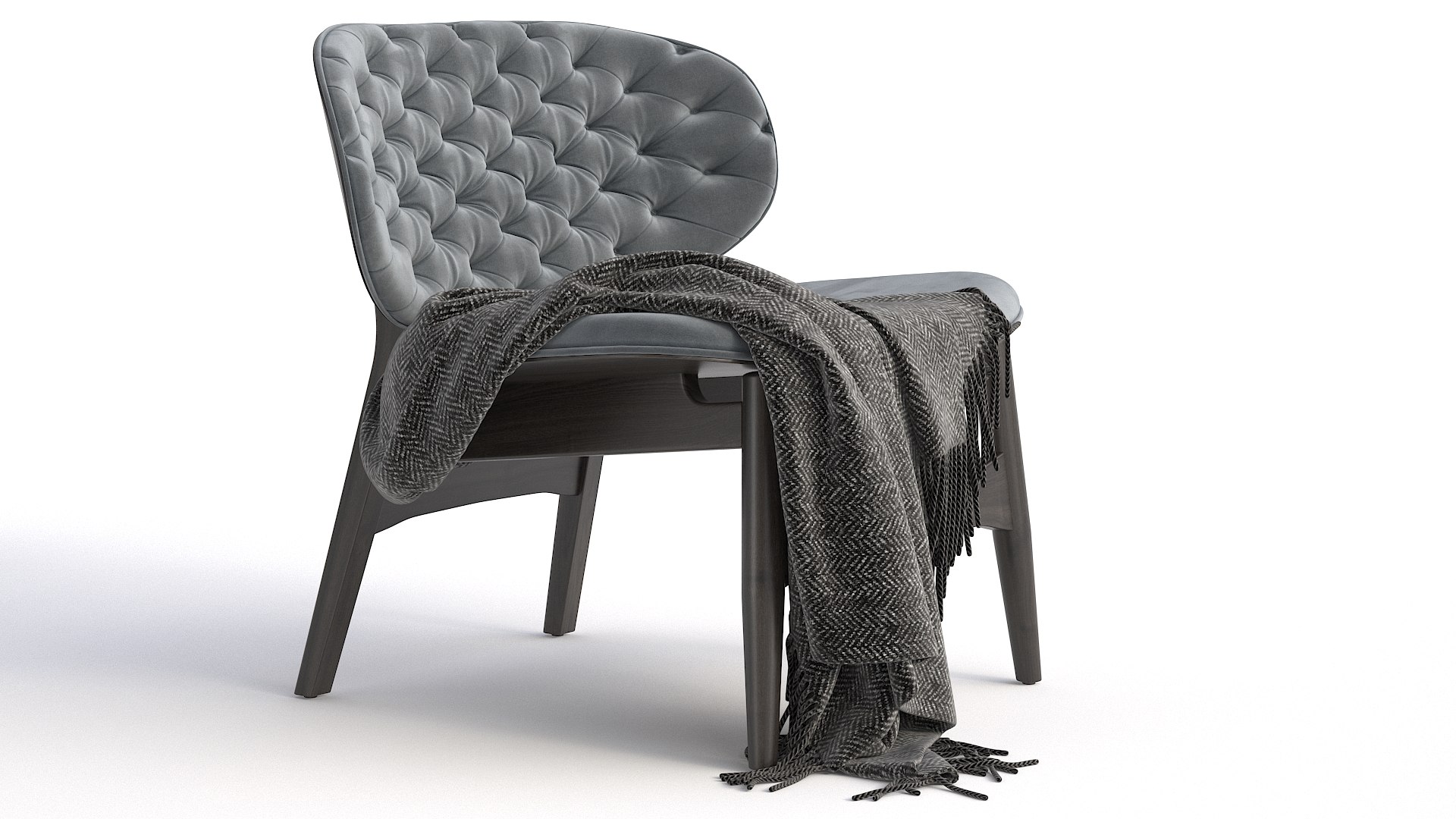 Baxter Dalma Chair 3D Model - TurboSquid 1899734