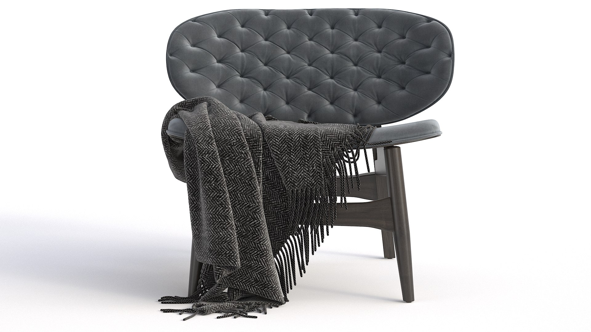 Baxter Dalma Chair 3D Model - TurboSquid 1899734