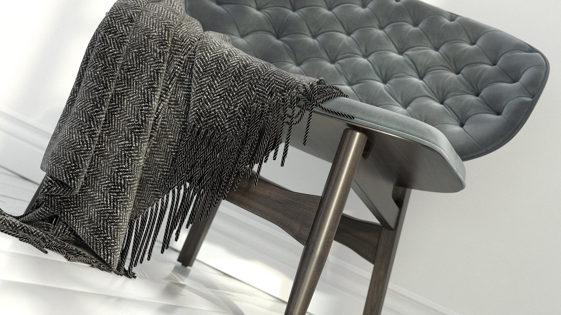 Baxter Dalma Chair 3D Model - TurboSquid 1899734