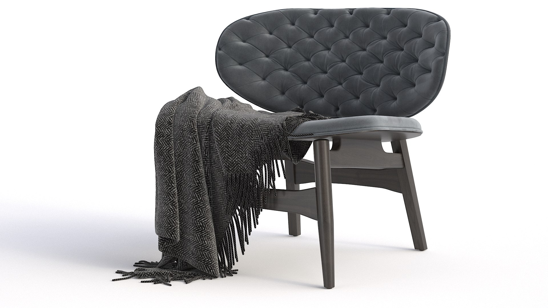 Baxter Dalma Chair 3D Model - TurboSquid 1899734
