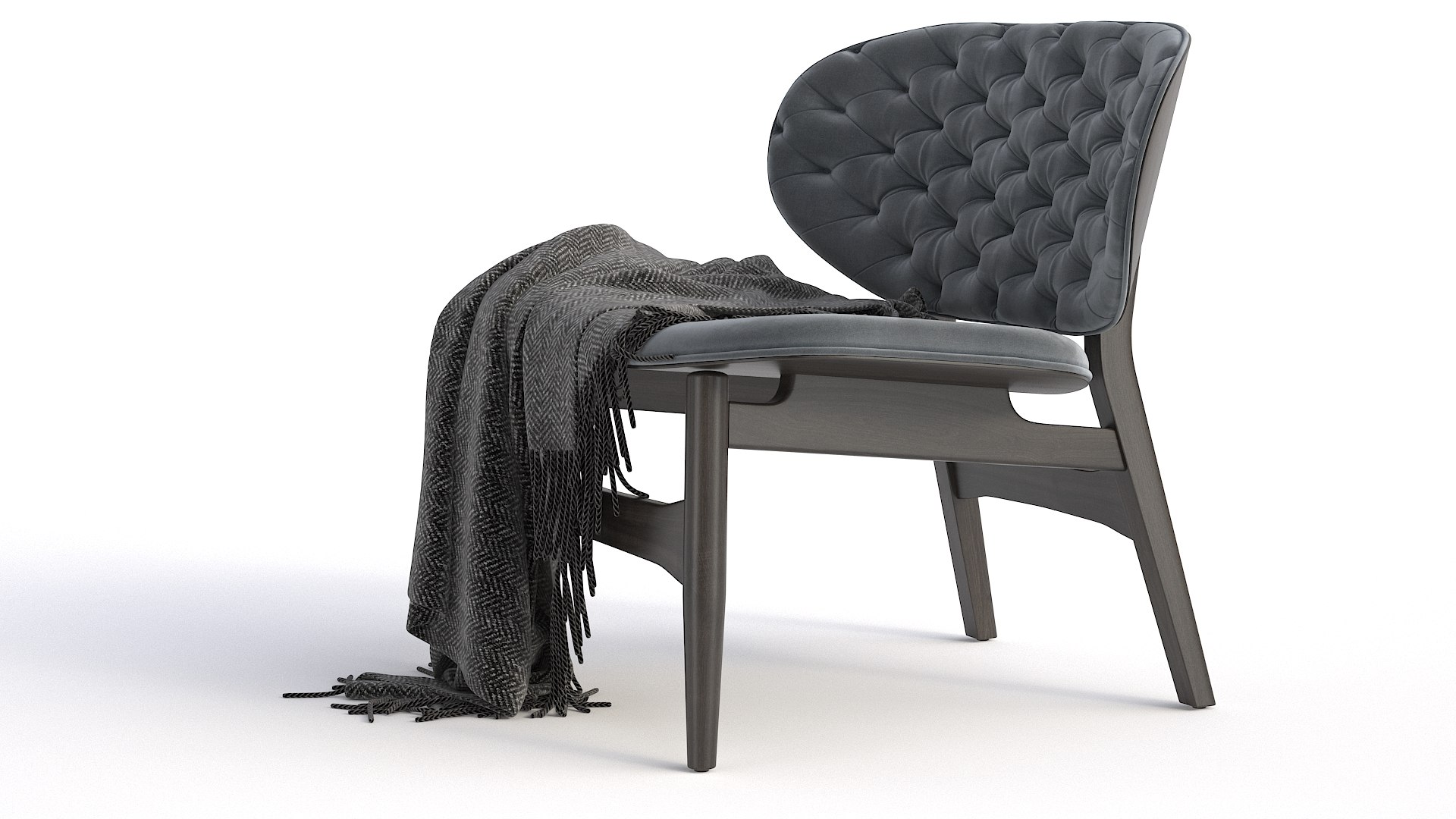 Baxter Dalma Chair 3D Model - TurboSquid 1899734