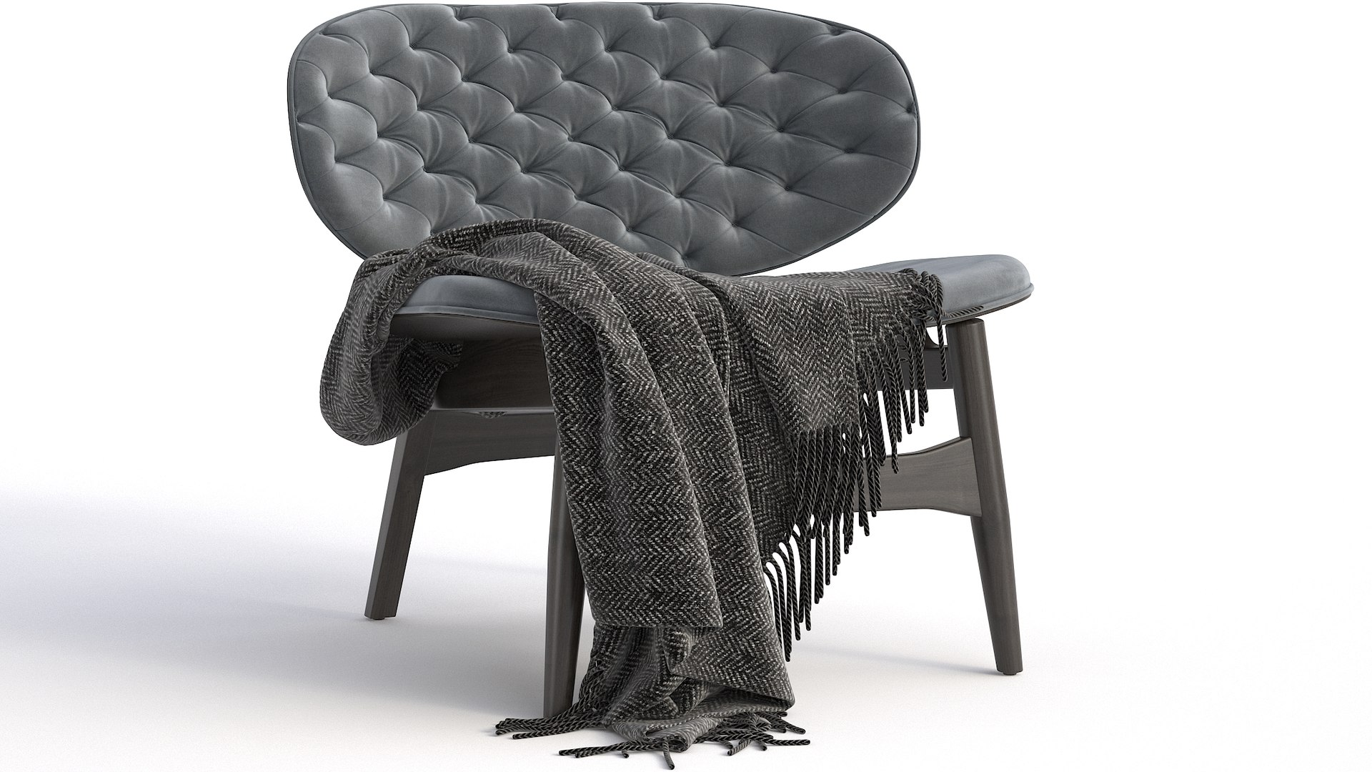 Baxter Dalma Chair 3D Model - TurboSquid 1899734