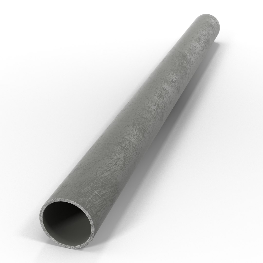 3d Iron Pipe 2