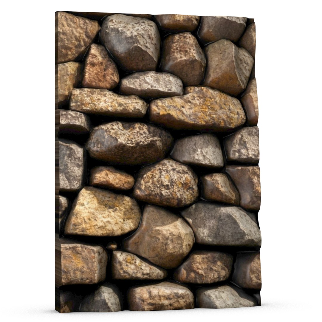 3D Stone Wall 061 - TurboSquid 2306396