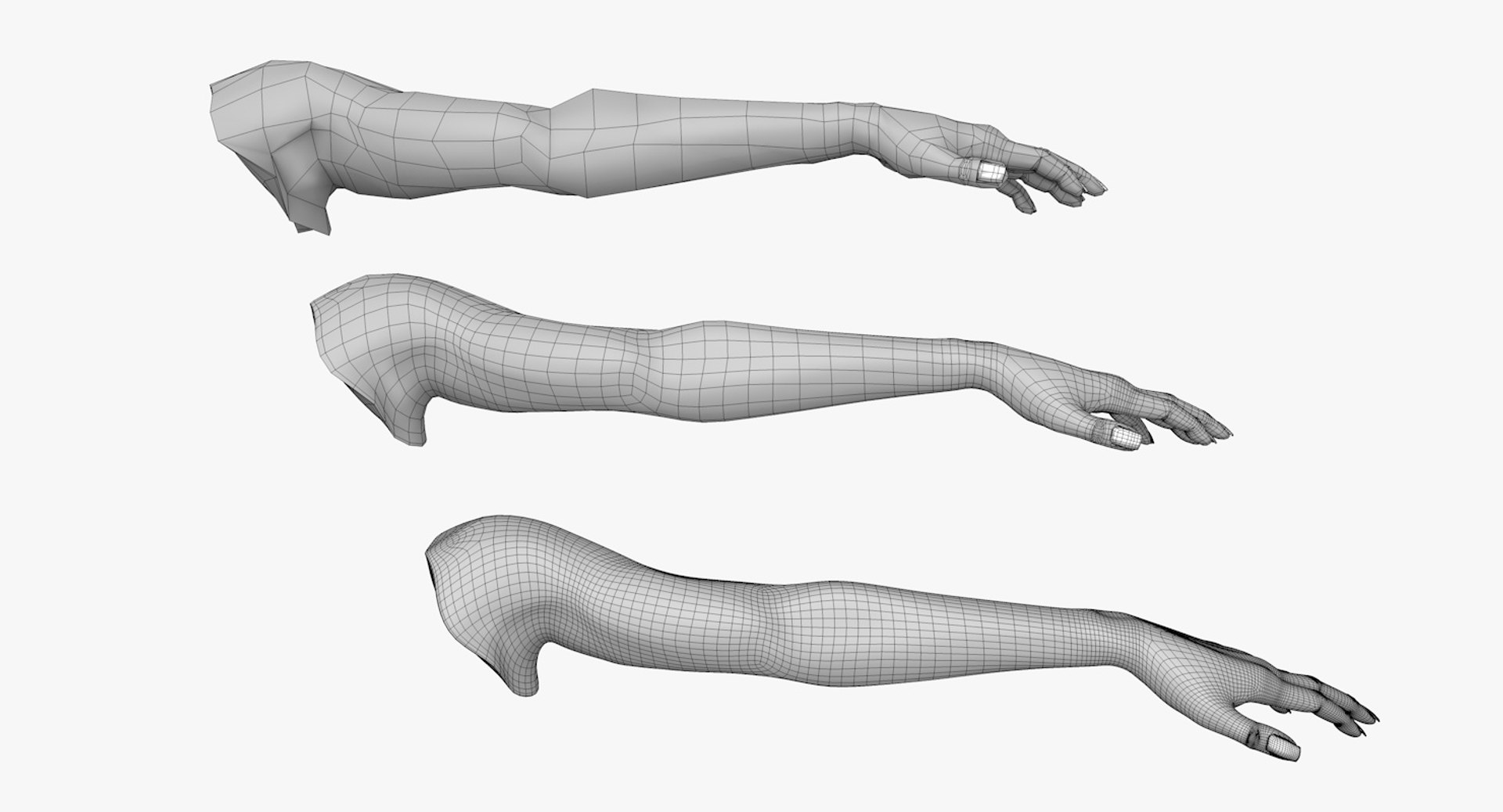 Hand Arm Woman 3D Model - TurboSquid 1246771