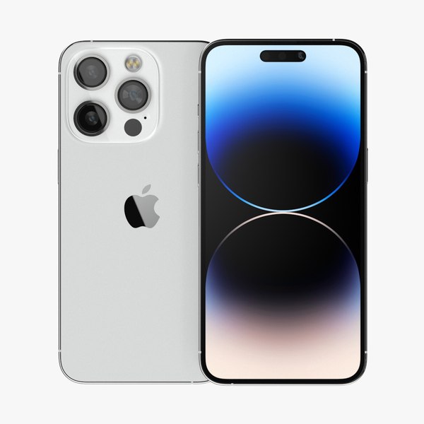modelo 3d Apple iPhone 14 Pro Plata - TurboSquid 1959711