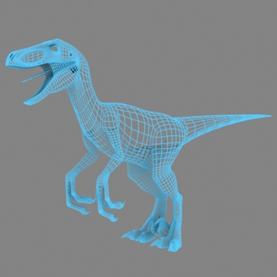 3d Model Raptor Dinosaur
