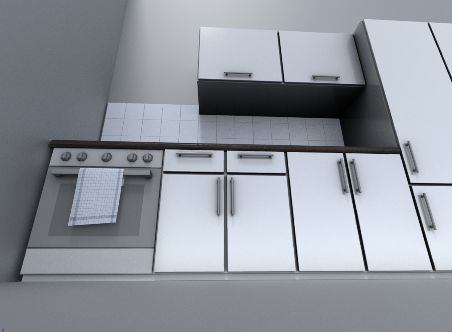 3d Model Kitchen Module