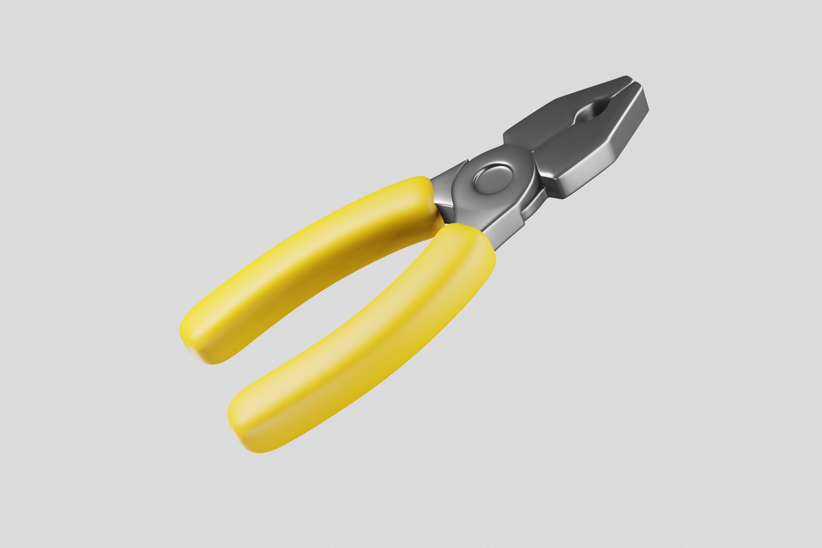 3D model Yellow pliers hand tool - TurboSquid 2015423