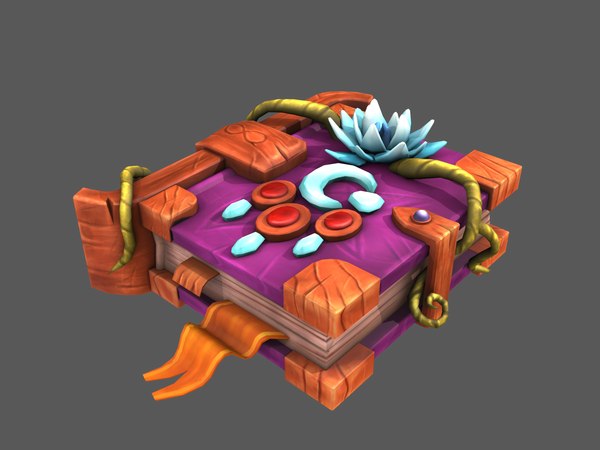 3D stylized book model - TurboSquid 1515918