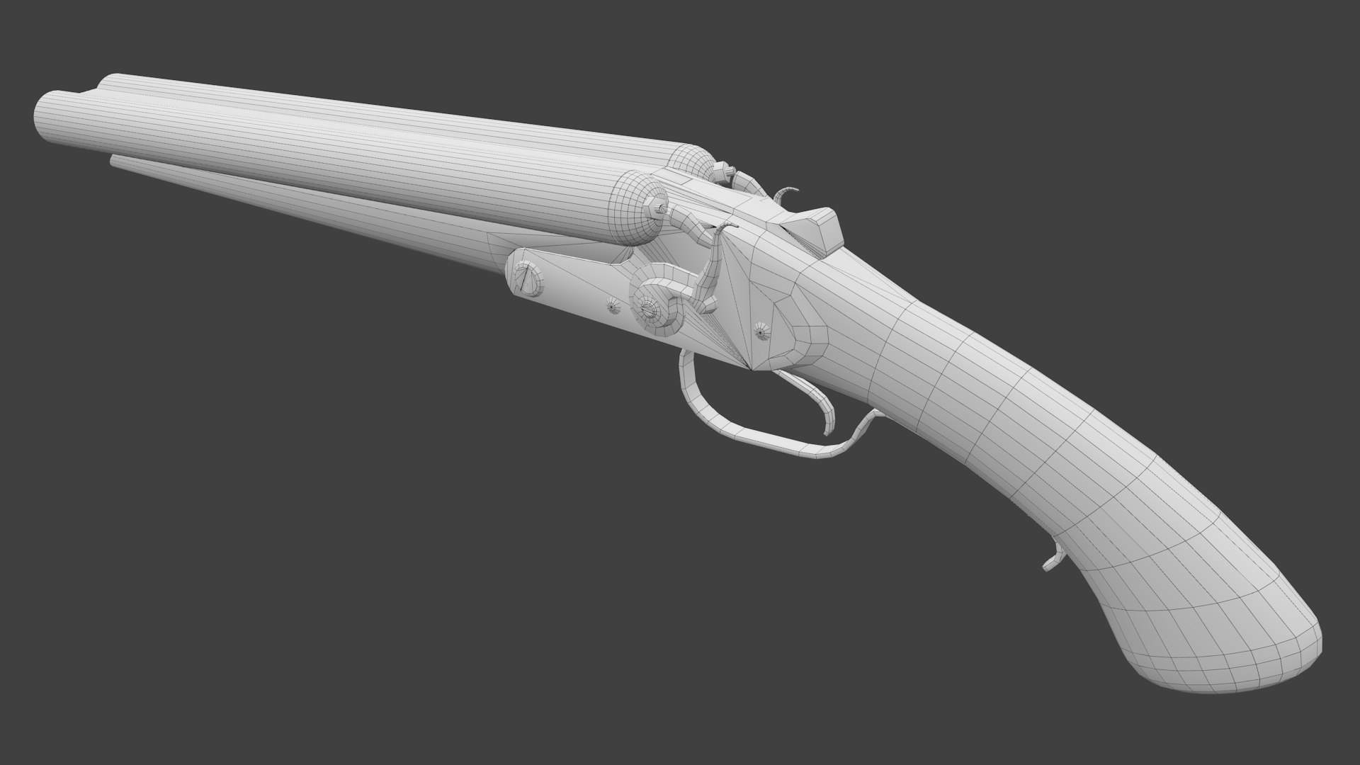 Lupara Shotgun Gun 3D Model - TurboSquid 1200638