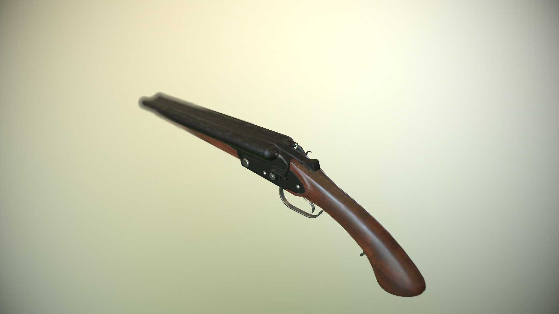 Lupara Shotgun Gun 3D Model - TurboSquid 1200638