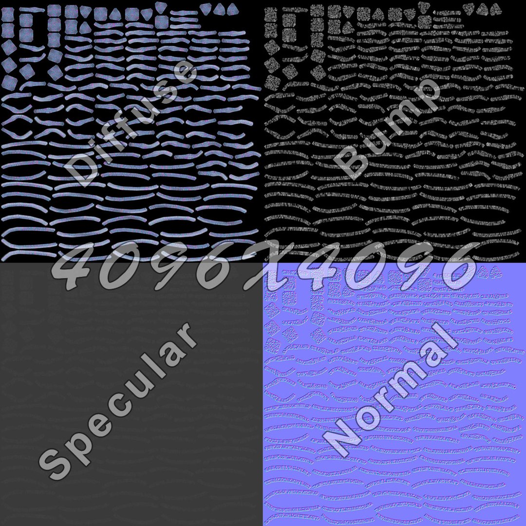 Virus 05 Purple 3d Model