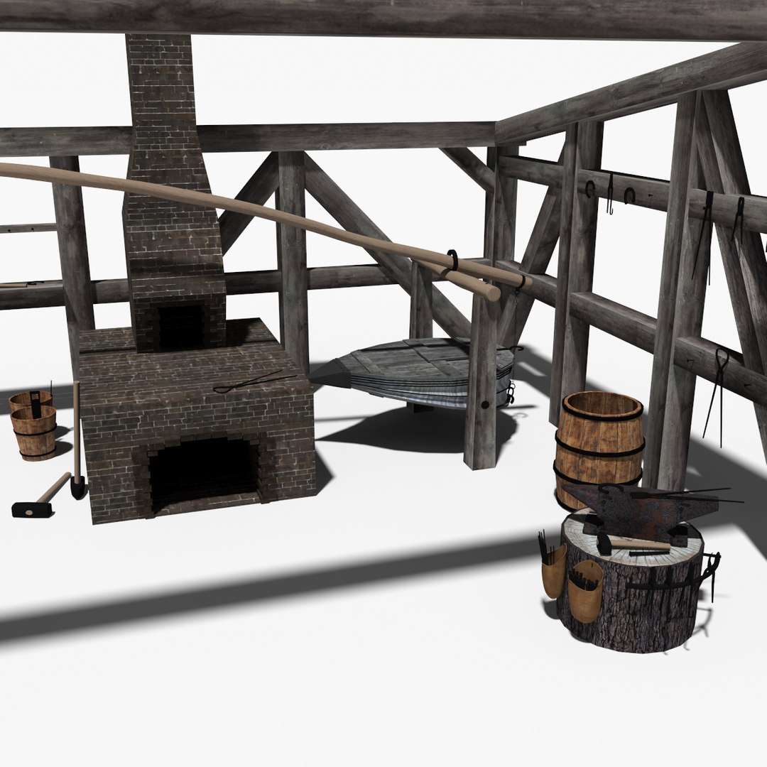 Medieval Smithy Max
