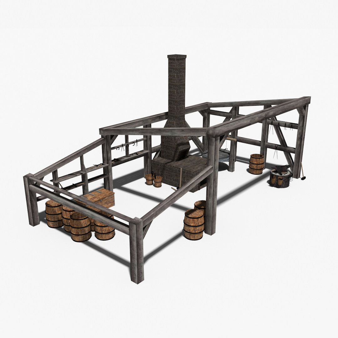 medieval smithy max