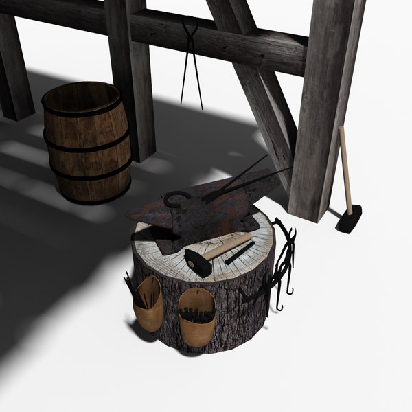 medieval smithy max