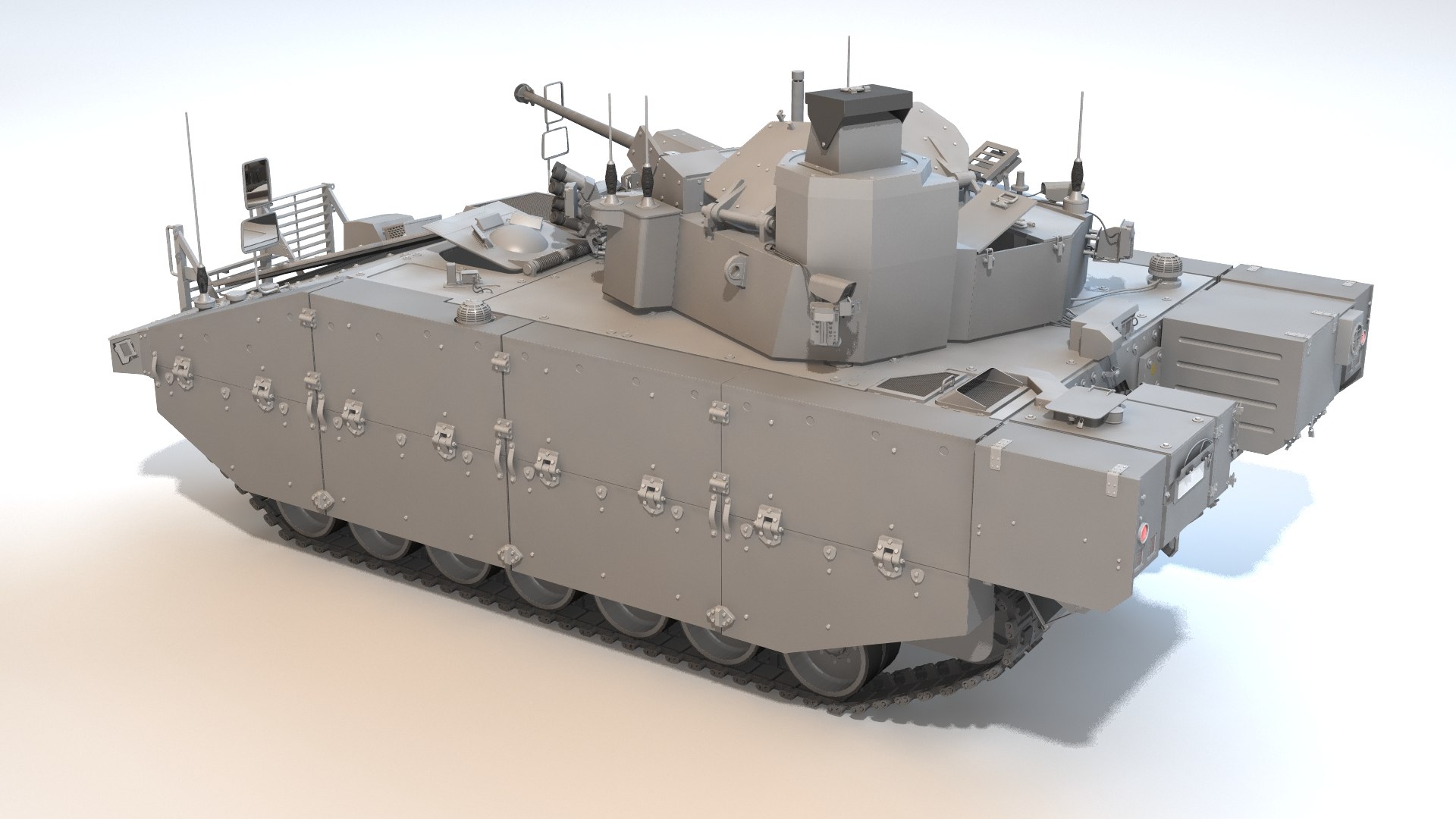 3D ASCOD British Armored Vehicles - TurboSquid 2318869