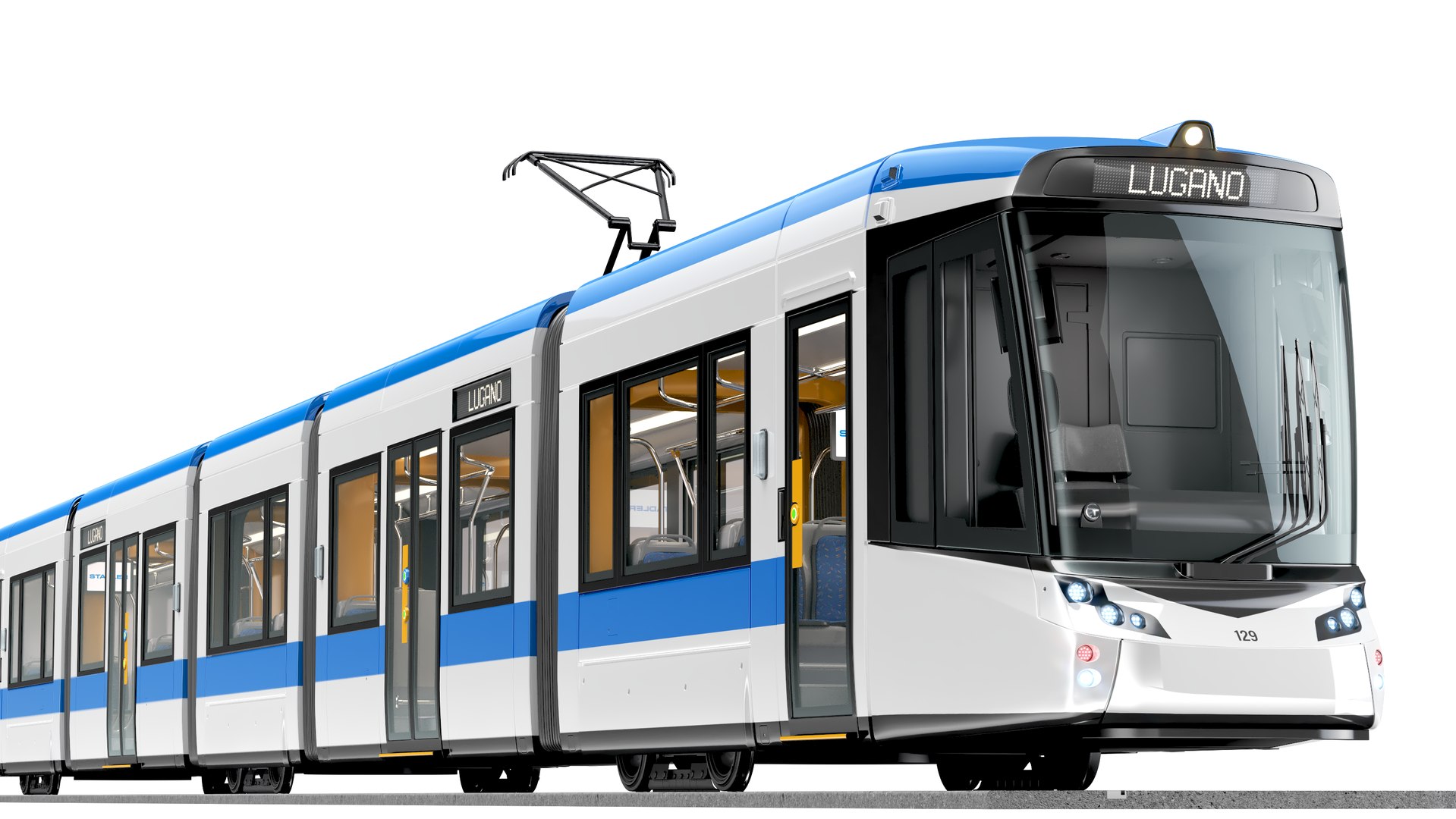 Stadler Tramlink 3D model - TurboSquid 2125328