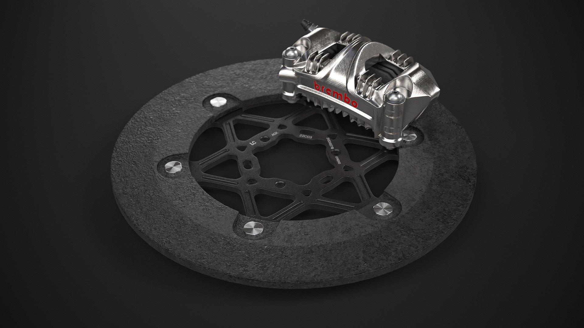 3D MotoGP Front Brake Caliper - TurboSquid 2430164
