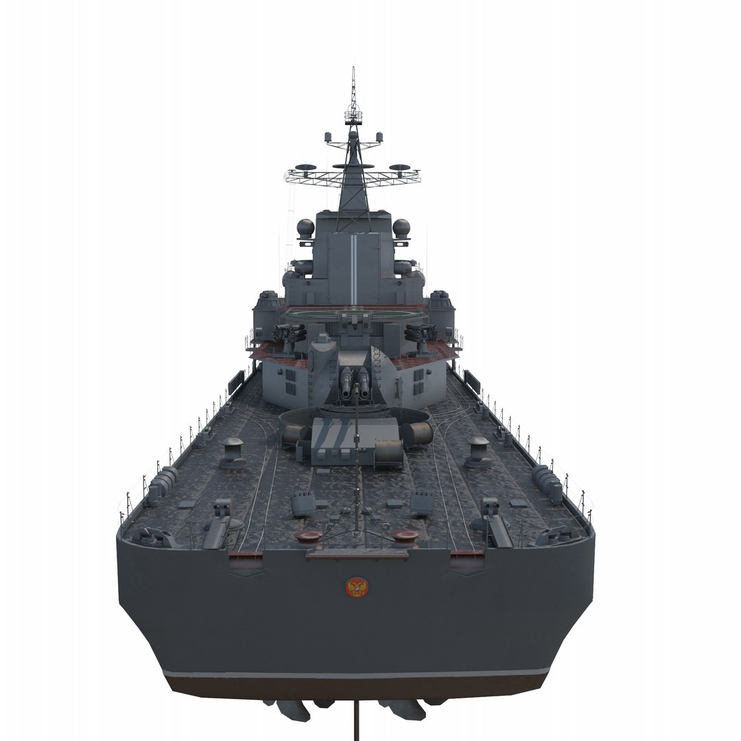 Destroyer 956 Warship 3D - TurboSquid 1676664