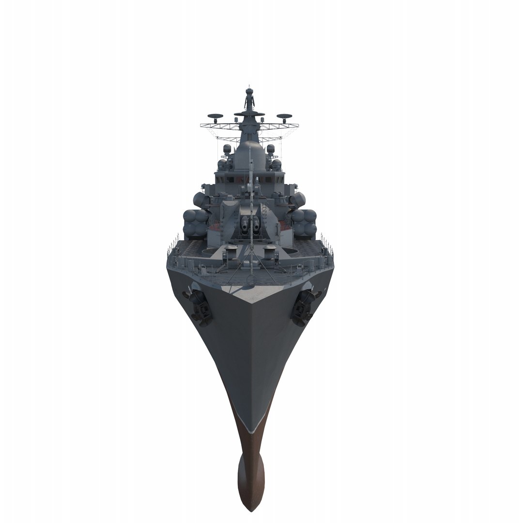 Destroyer 956 Warship 3D - TurboSquid 1676664